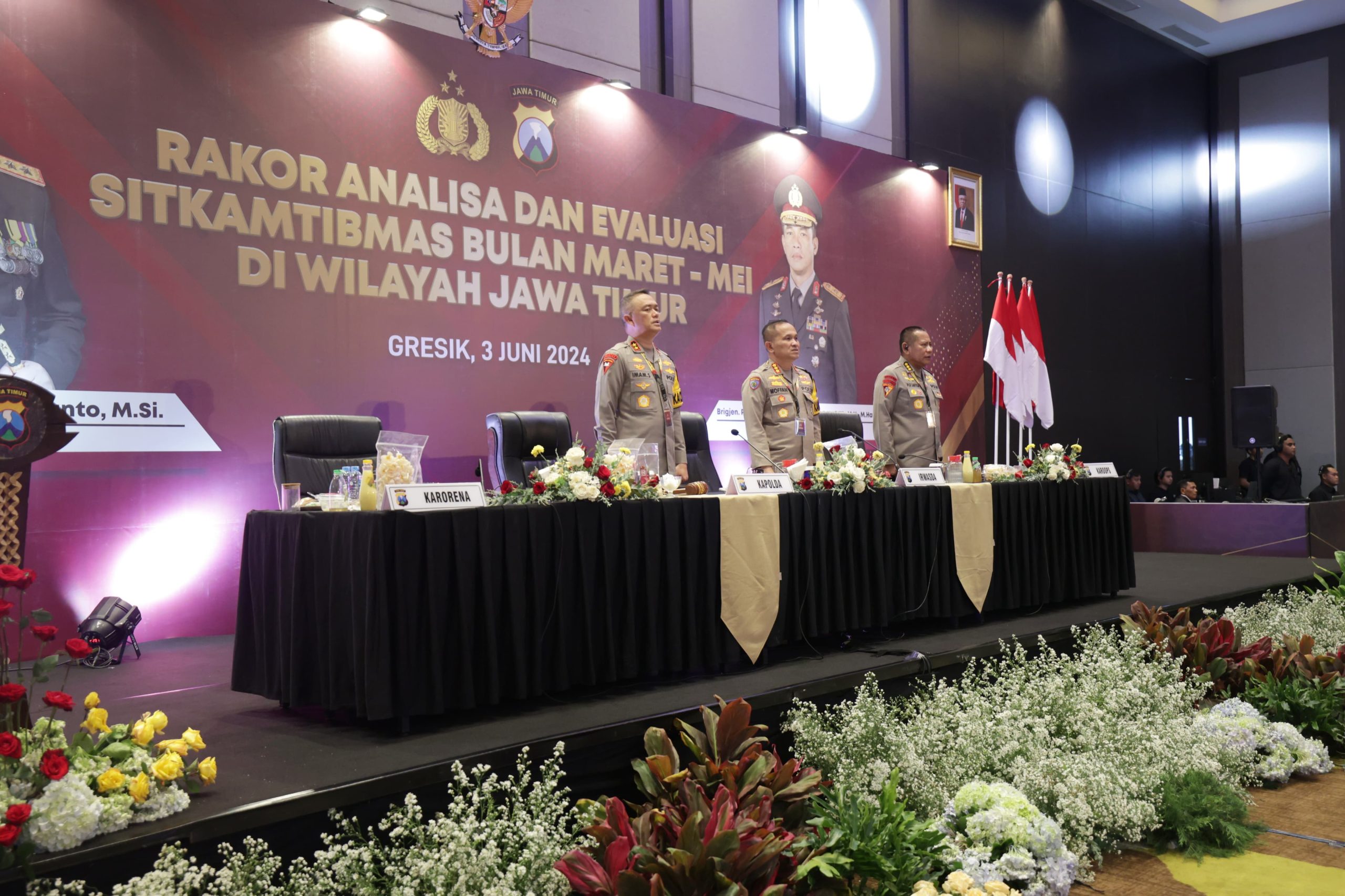 Kapolda Jatim Pimpin Anev Sitkamtibmas untuk Kesiapan Operasi Mantab Praja Semeru 2024 ...